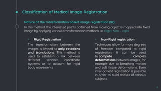 Medical image registration ppt.potx