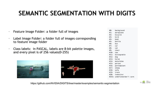 NVIDIA 深度學習教育機構 (DLI): Medical image segmentation using digits | PPT