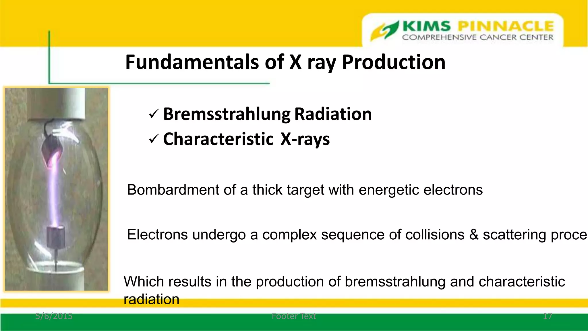 X Ray Production | PPTX