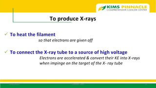 X Ray Production | PPTX