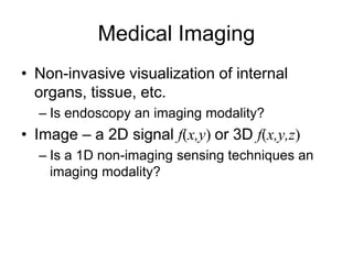 Medical imaging | PPT