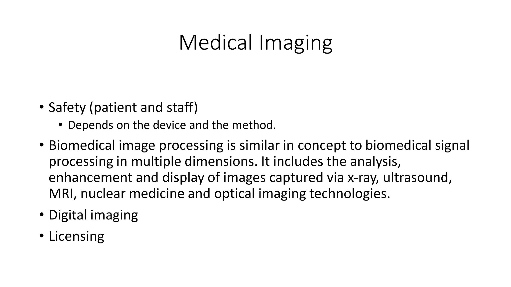 Medical imaging | PDF