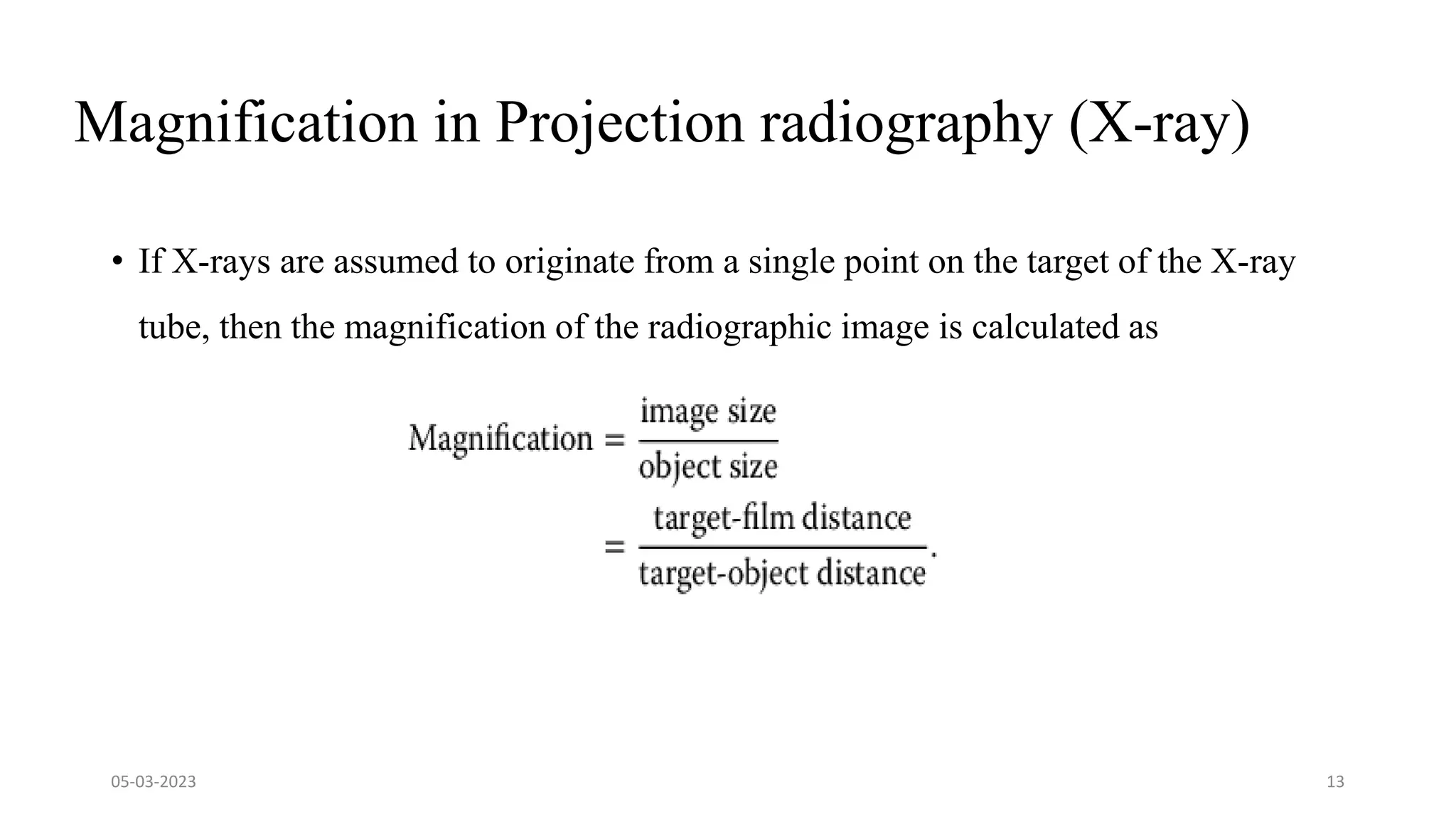 MEDICAL IMAGING NOTES | PPTX