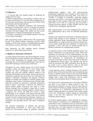 Medical imaging computing based on graphical processing units for high performance computing | PDF