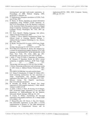 Medical imaging computing based on graphical processing units for high performance computing | PDF