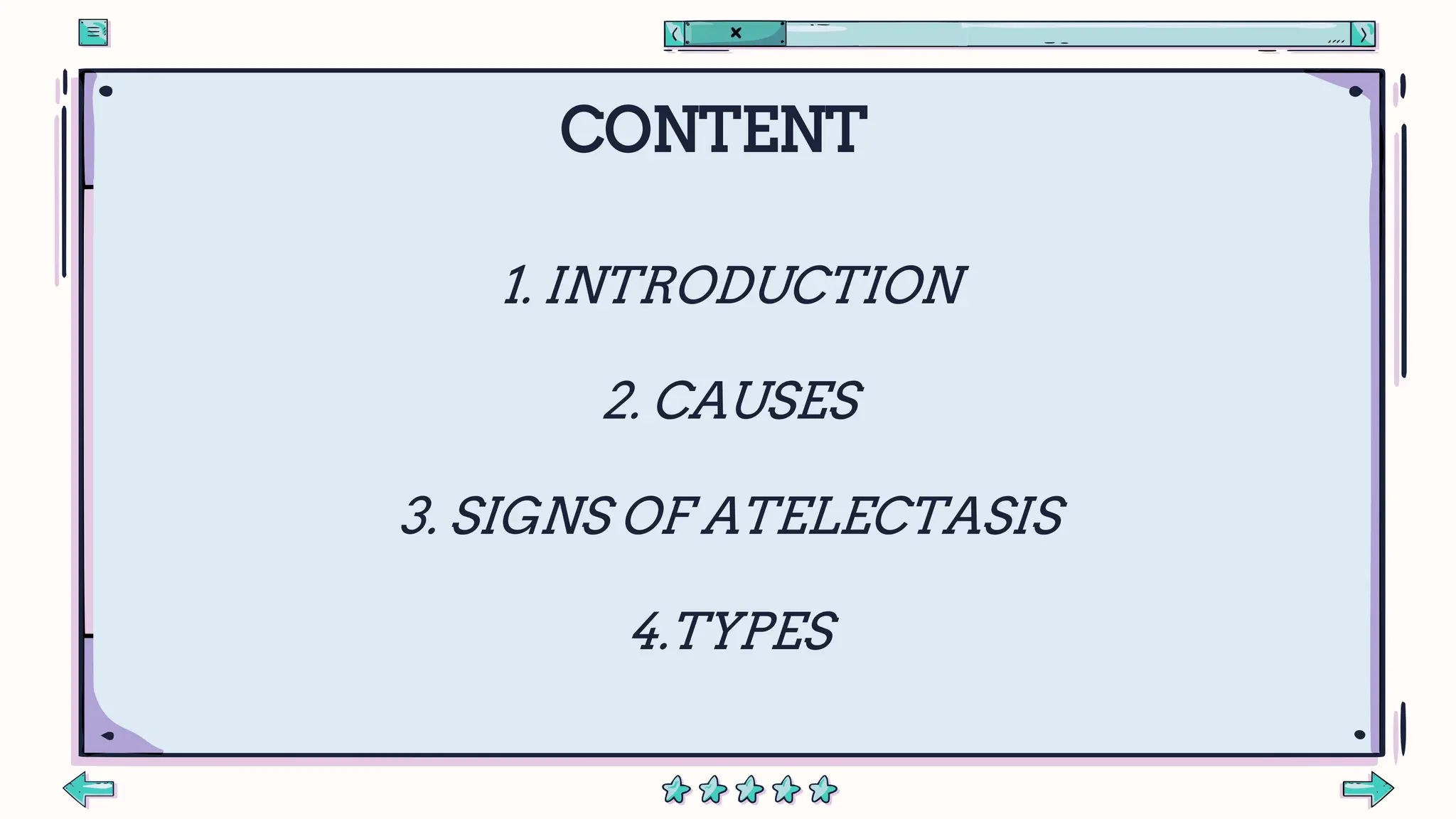 Medical Imaging Presentation - ATELECTASIS.pptx