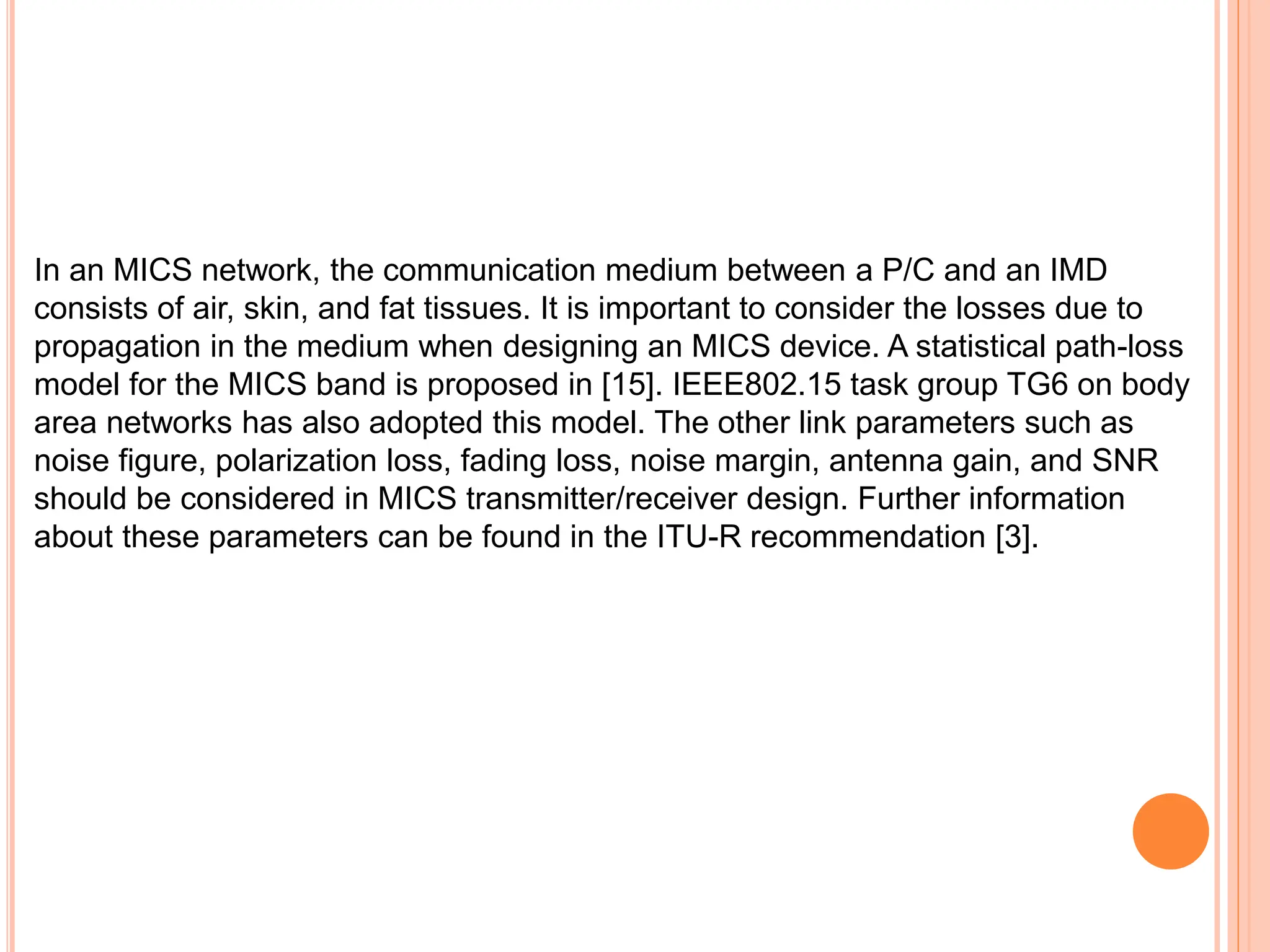 Medical Implant Communication Systems. | PPTX