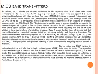 Medical Implant Communication Systems. | PPT
