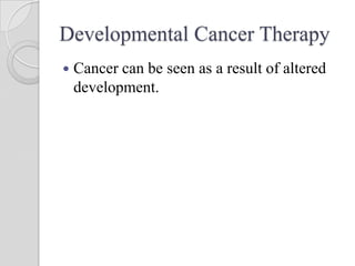 Medical implication of developmental biology | PPTX