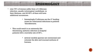 medical importance of yeast (cryptococcus neoformans & Candida albicans ...