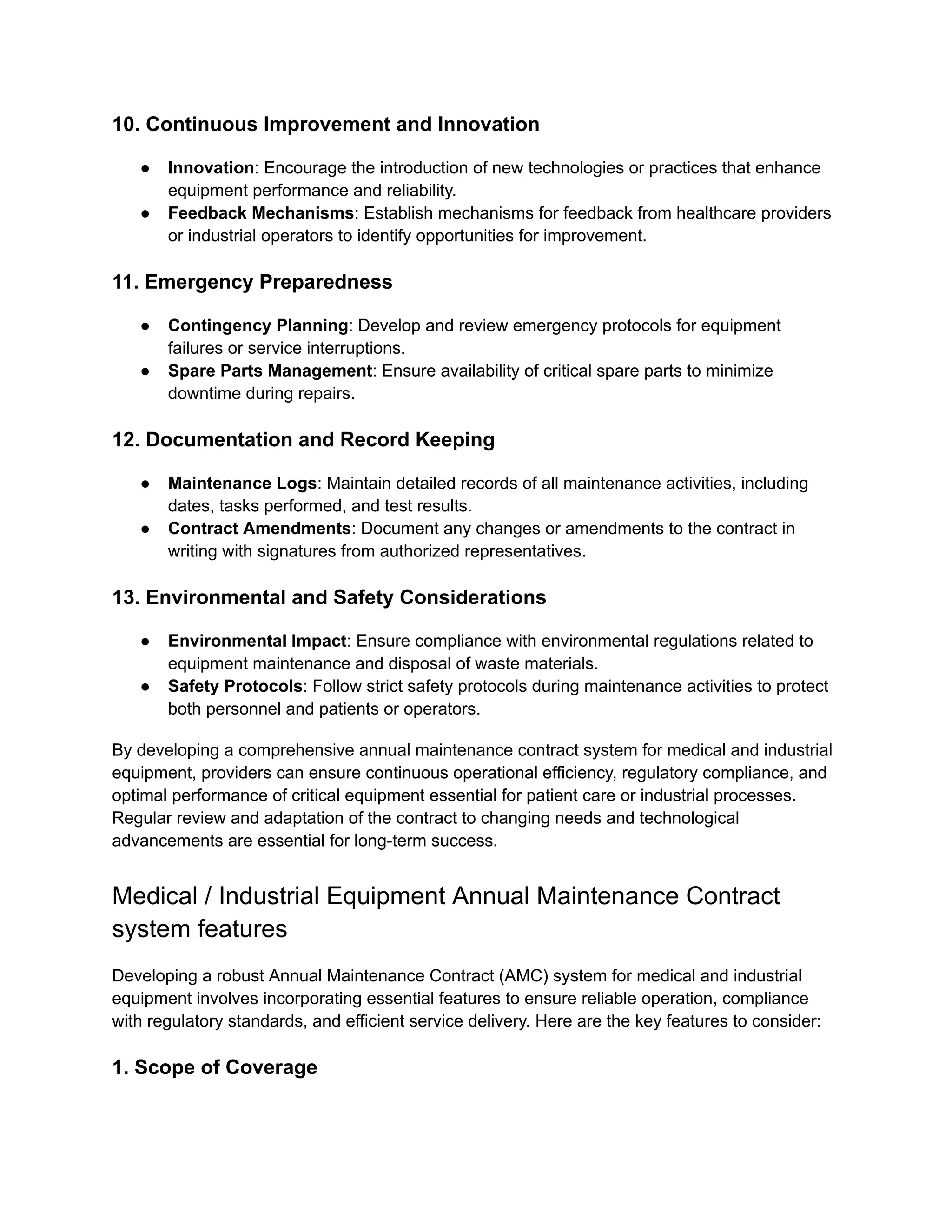 Medical _ Industrial Equipment Annual Maintenance Contract system.pdf