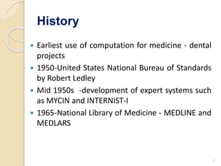 Medical Informatics | PPTX