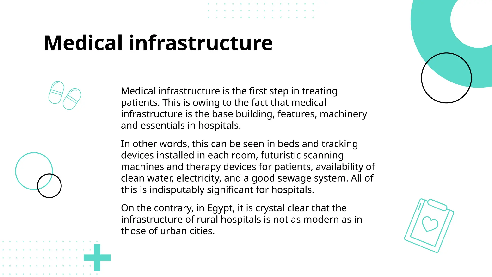 medical infrastructure and equality between rural and urban areas | PPTX