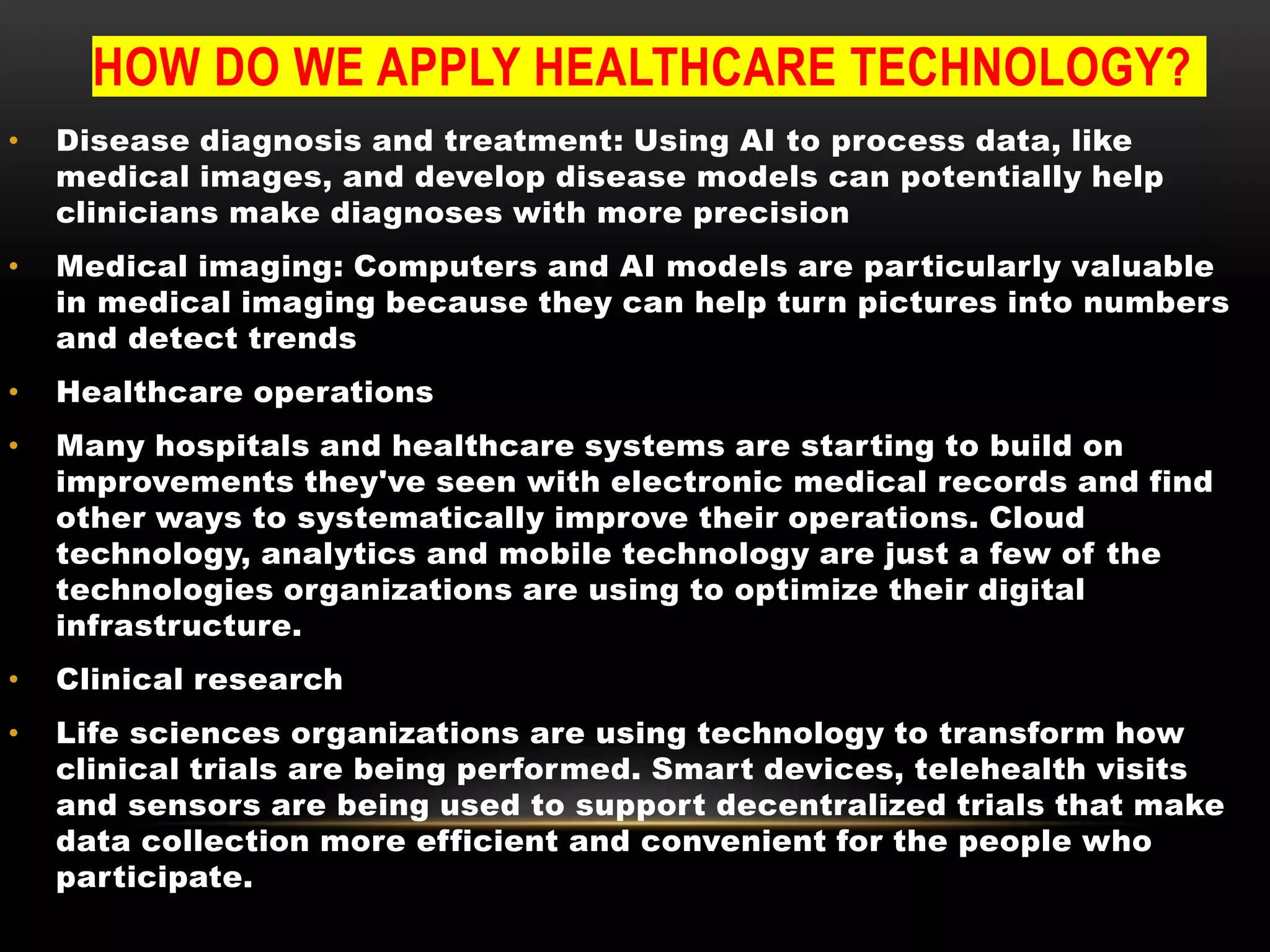 Healthcare Technology & Medical Innovations | PPTX