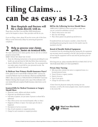 Medical Insurance Claims | PDF