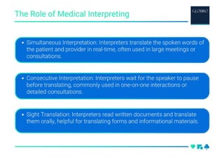 What is Medical Interpreting services? | Globibo | PDF | Healthcare Industry | Industries