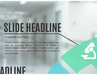 Medical Introduction - Presentation Template | PDF