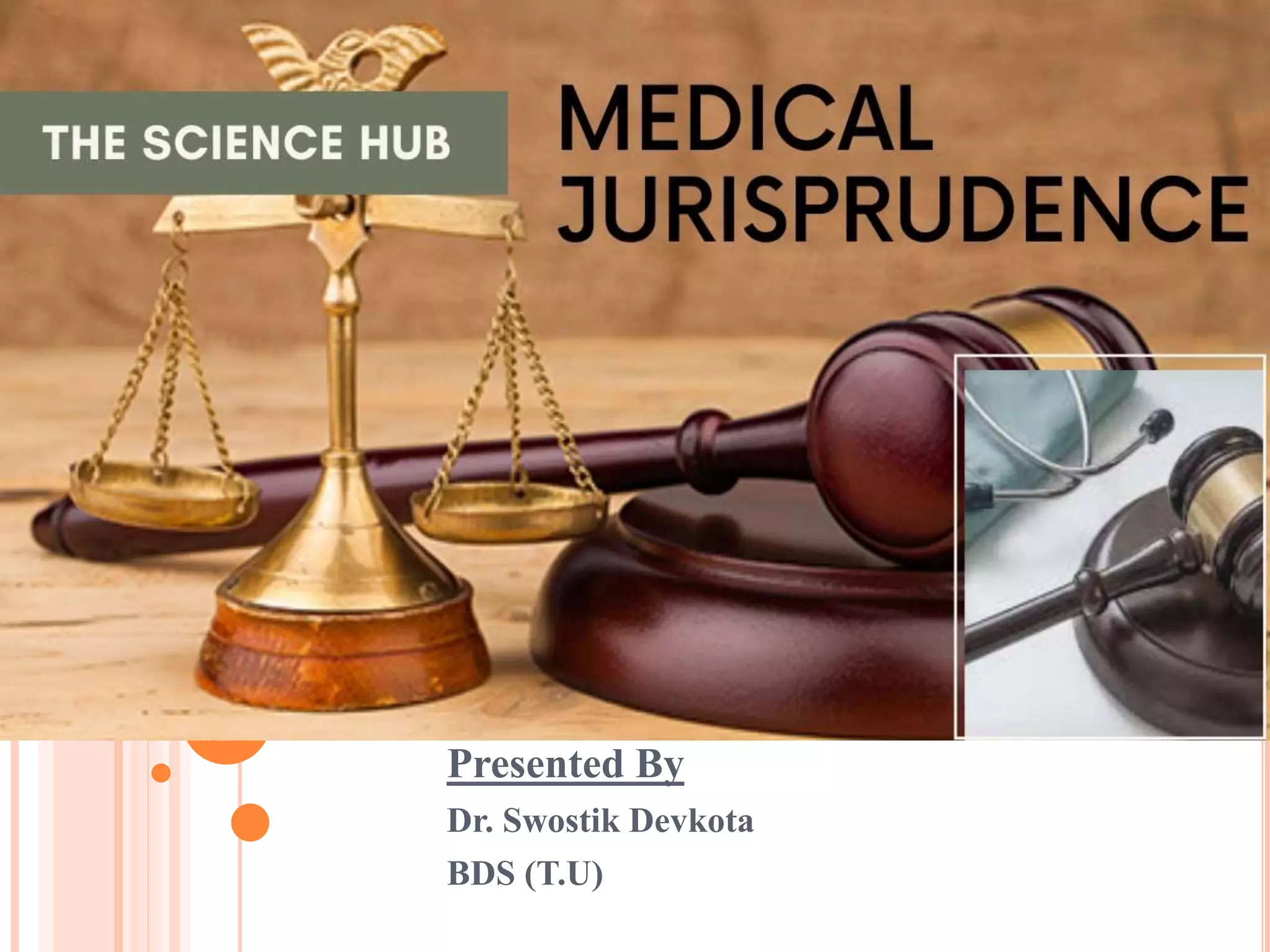 Medical Jurisprudence- Legal Medicine | PPTX