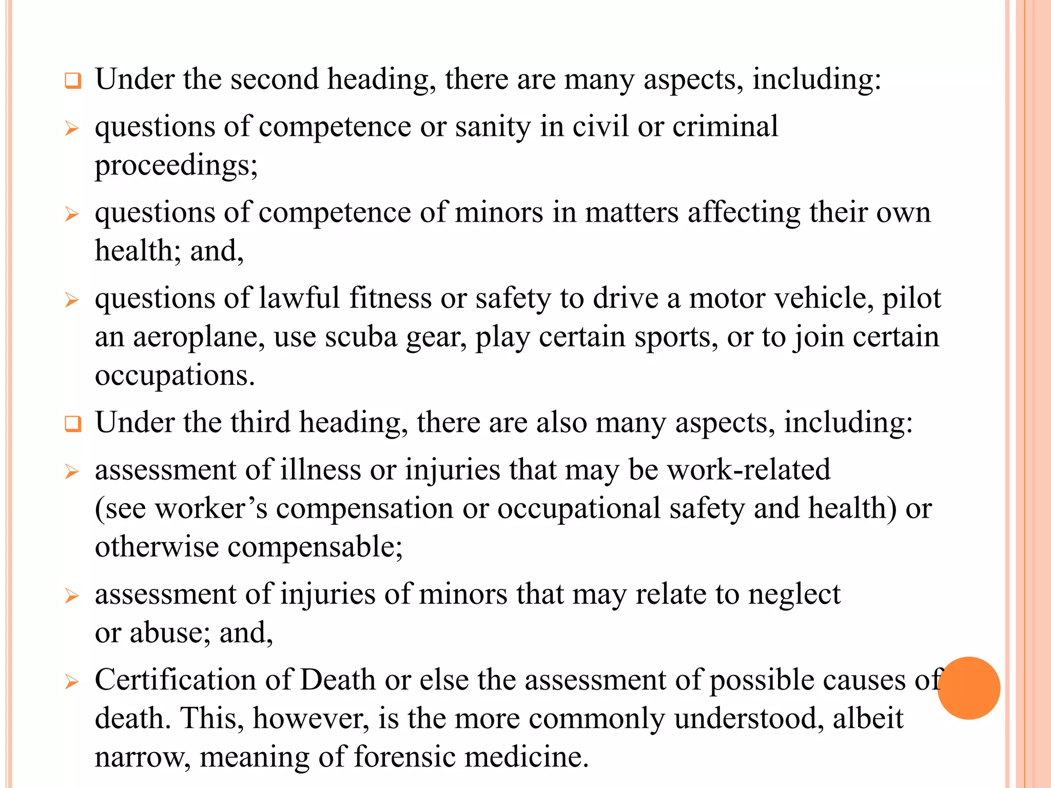 Medical Jurisprudence- Legal Medicine | PPTX