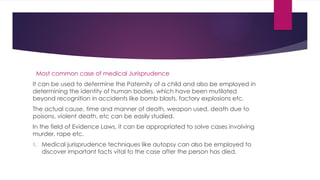 Comprehensive Overview of Medical Jurisprudence and Indian Legal Codes ...
