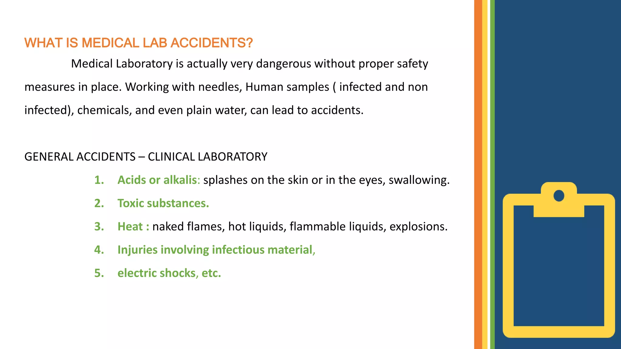 Medical Lab accident and Lab safety.pptx