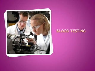 Medical lab analysis | PPTX