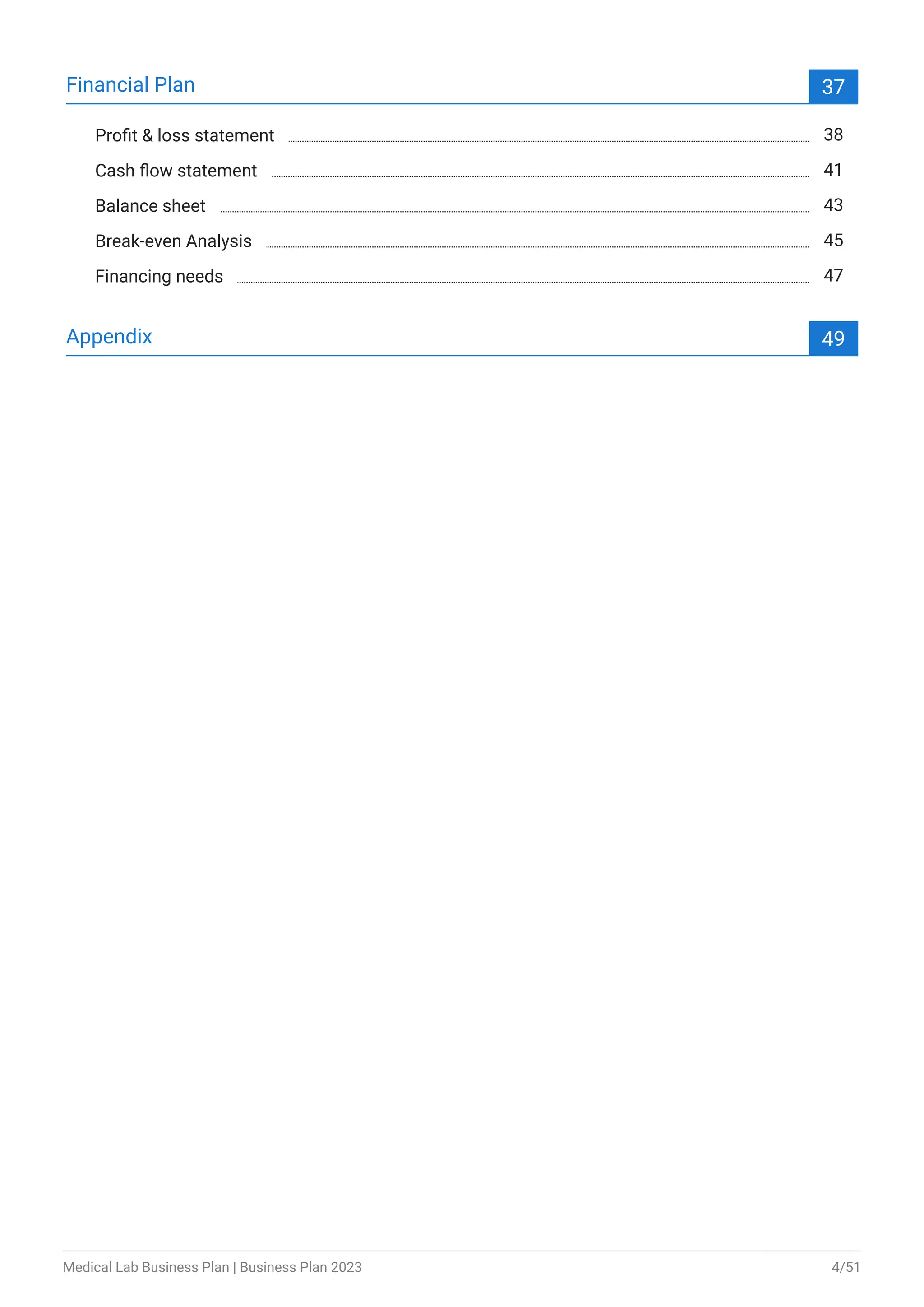 Medical Lab Business Plan Example | Upmetrics | PDF