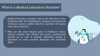 Medical Laboratory Science Article | PPTX