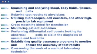 Medical Laboratory Scientist | PPTX