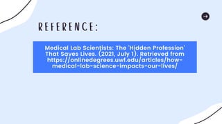 Medical lab scientists the ‘hidden profession’ that saves lives | PDF