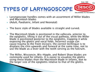 Medical laryngoscope | PPTX