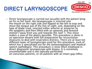 Medical laryngoscope | PPTX