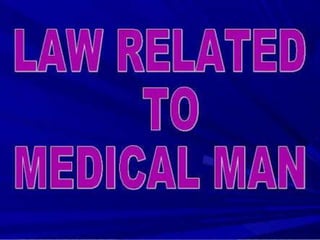 Medical laws | PPT