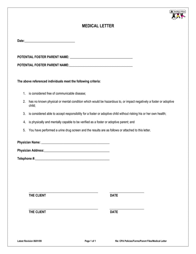 Medical Letter | DOC