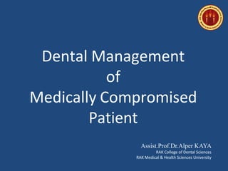 Medically compromised | PPT