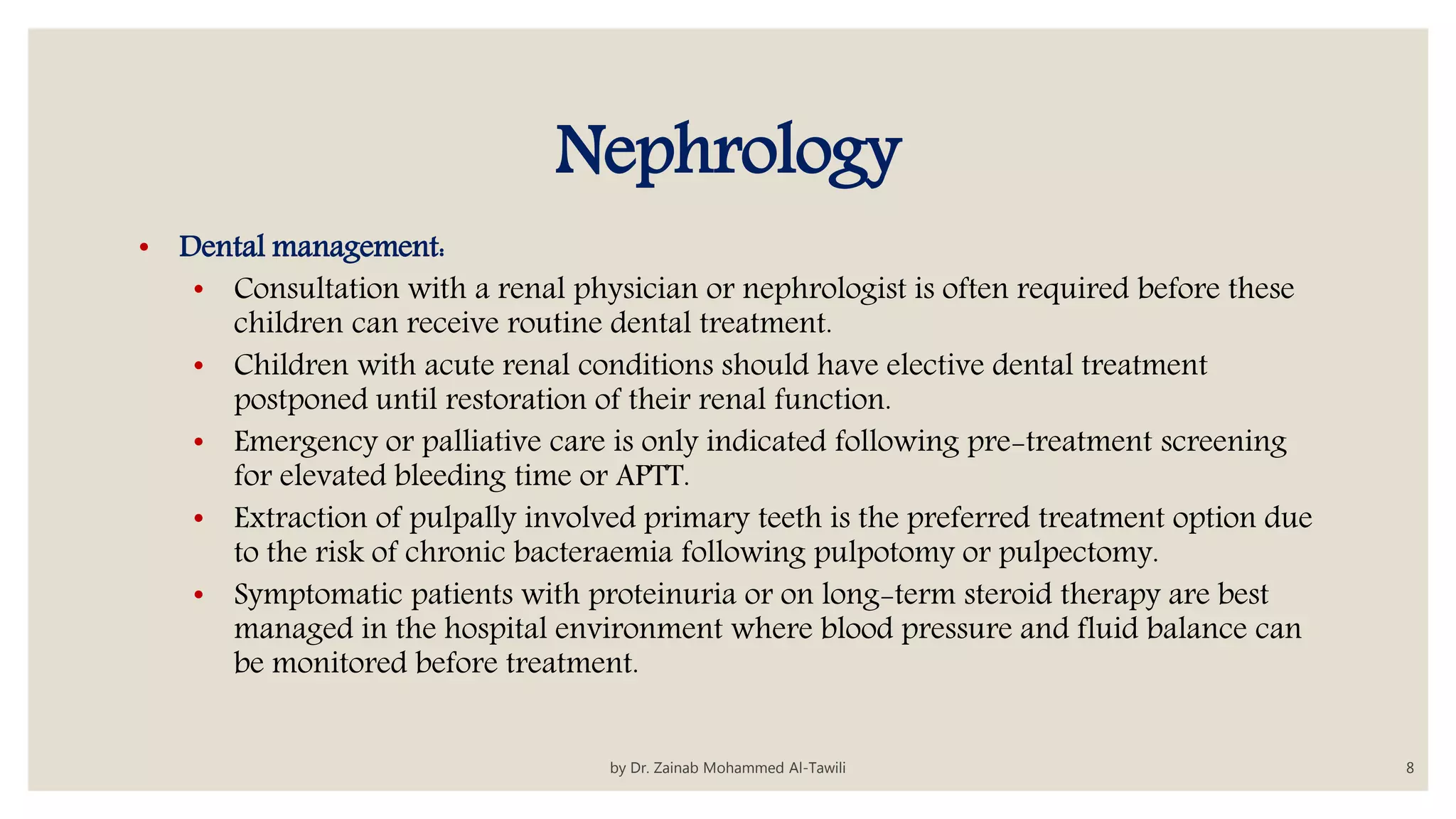 Medically compromised children 2 | PPT