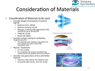 Medically Necessary Contact Lenses for Irregular Cornea | PDF