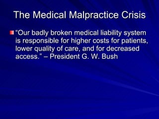 Medical malpractice | PPT