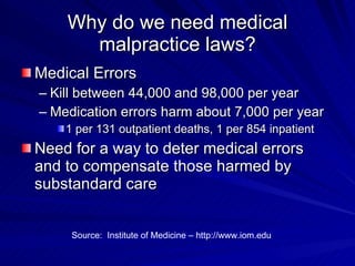 Medical malpractice | PPT