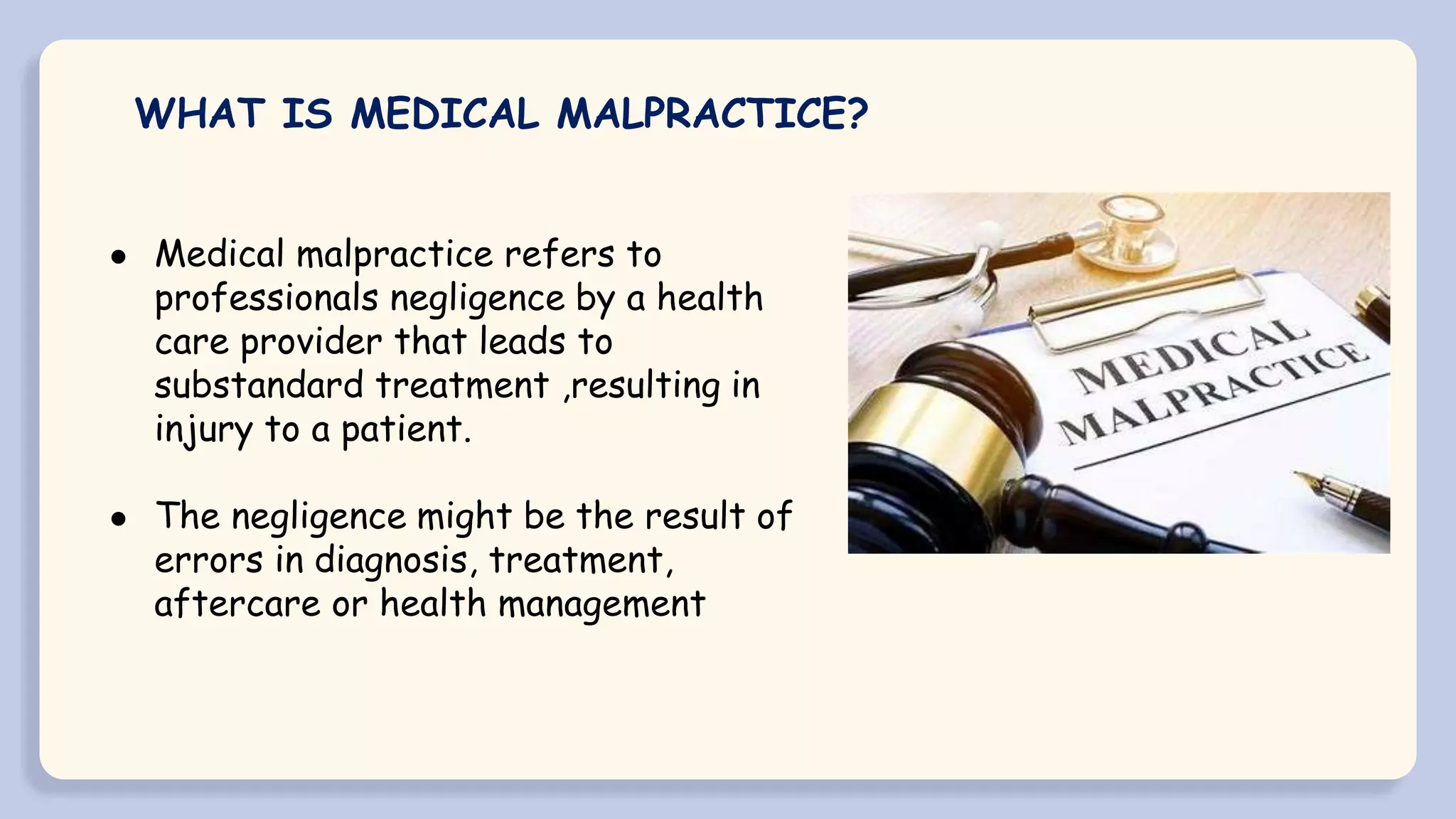 MEDICAL MALPRACTICE BILL.pptx