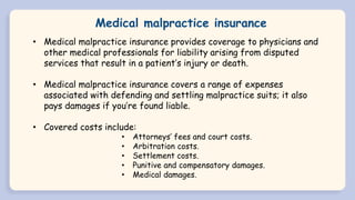 MEDICAL MALPRACTICE BILL.pptx