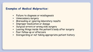 MEDICAL MALPRACTICE BILL.pptx