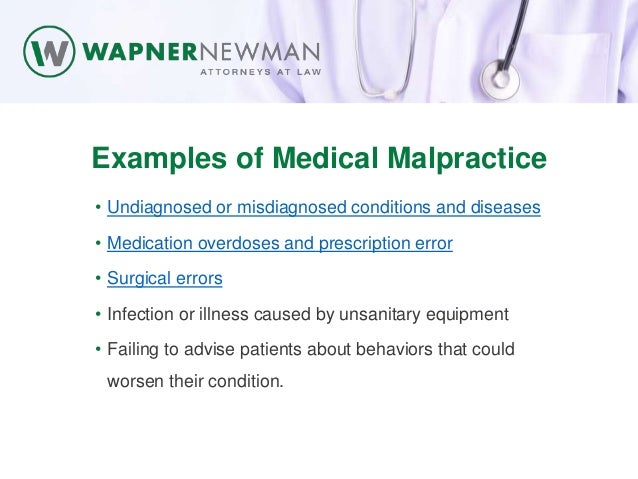 Medical Malpractice Fatalities