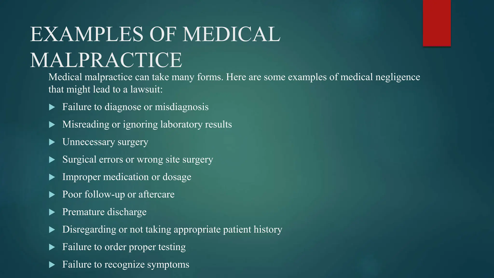 Medical Malpractice & Medical Negligence (1).pptx