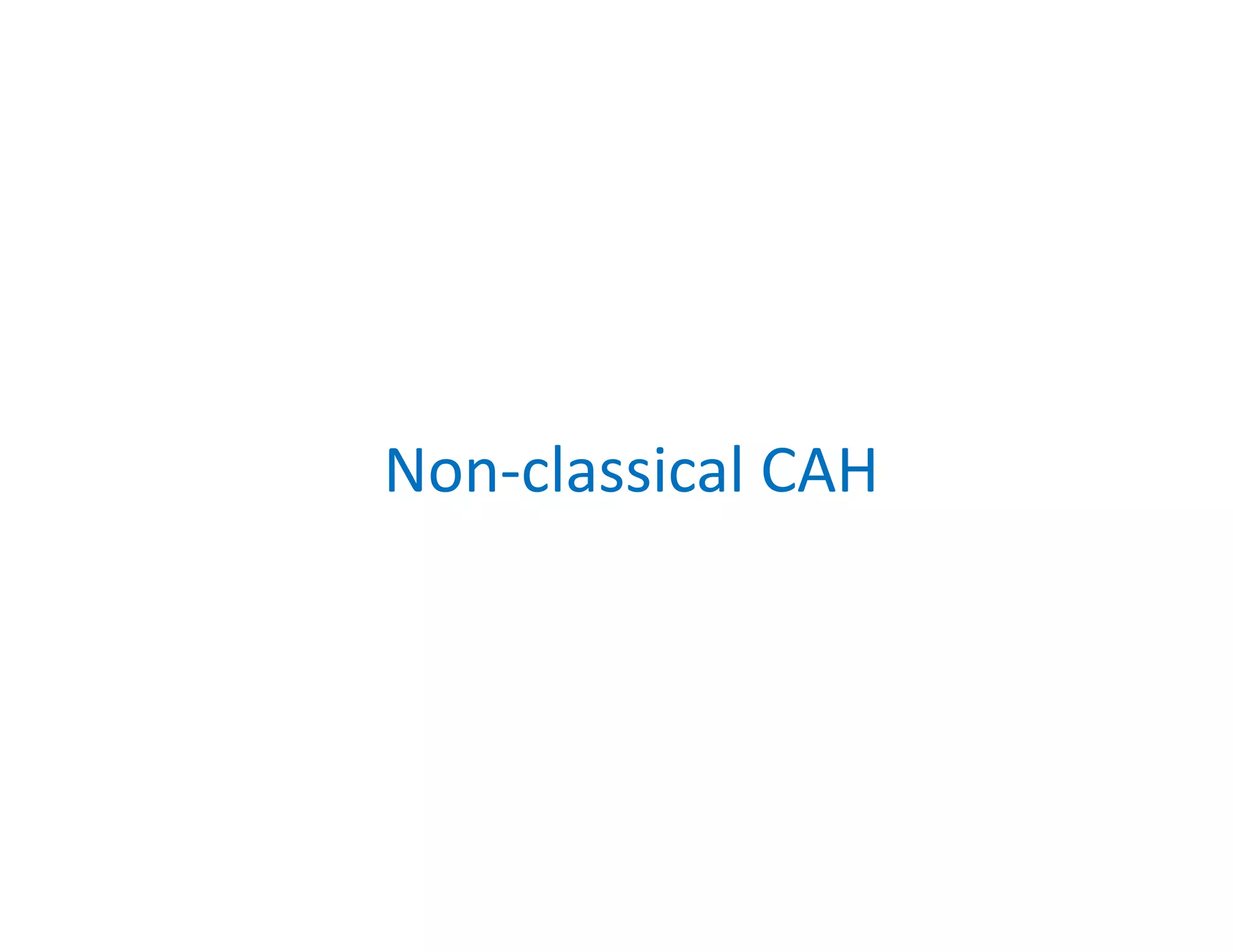 Medical management of congenital adrenal hyperplasia | PDF