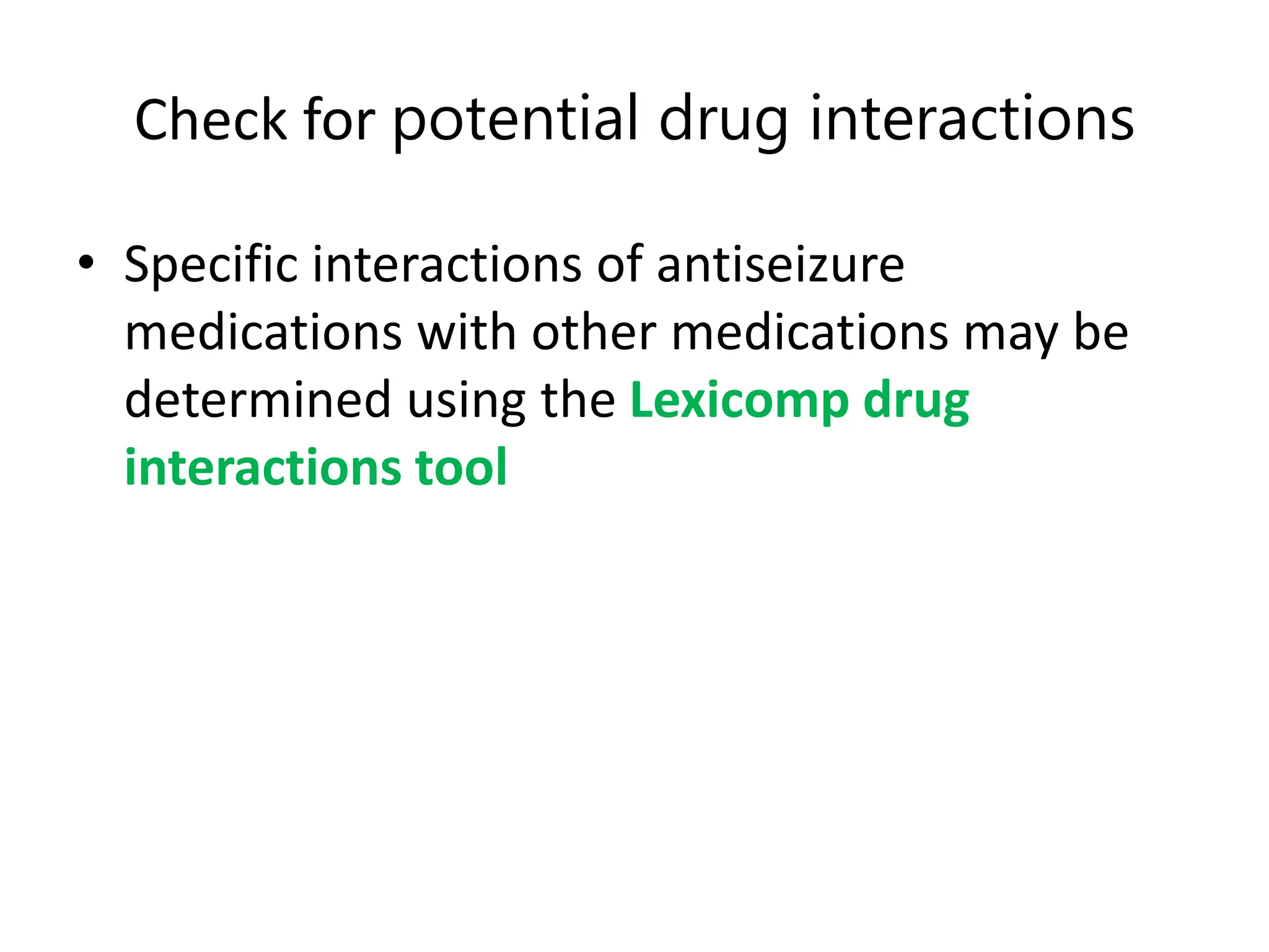 Medical management of epilepsy | PPTX