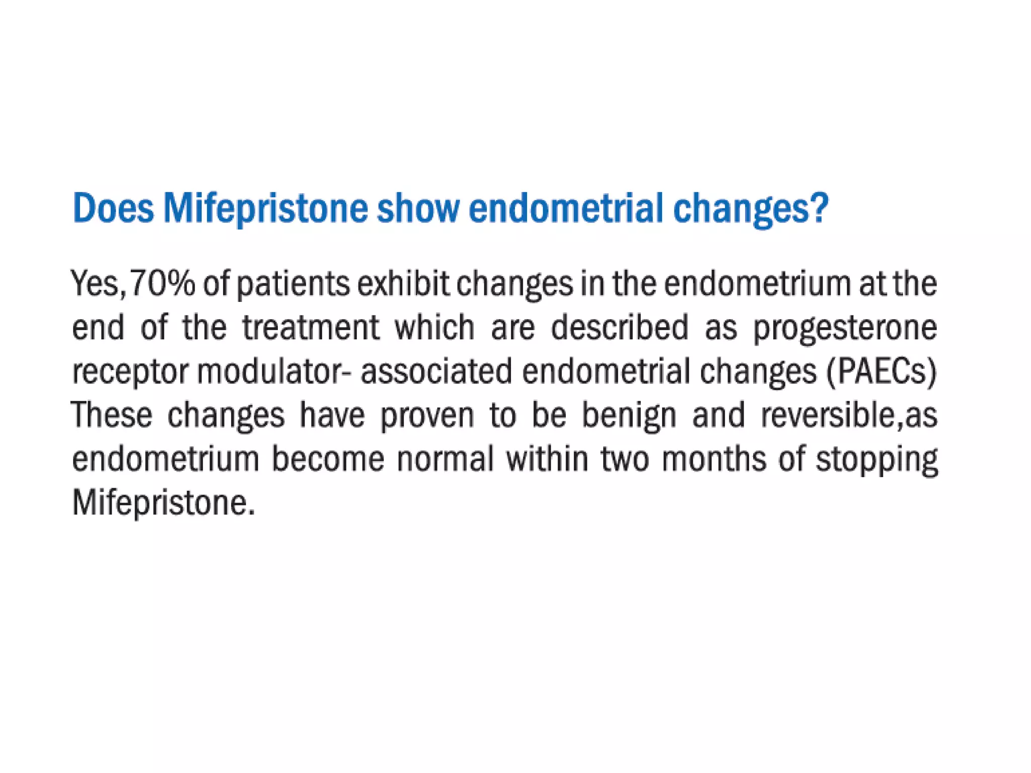 Medical Management of fibroid focus on Low Does Mifepristone Dr Sharda ...