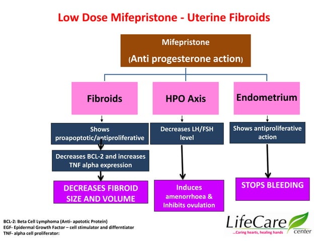 Medical Management of fibroid focus on Low Does Mifepristone Dr Sharda ...