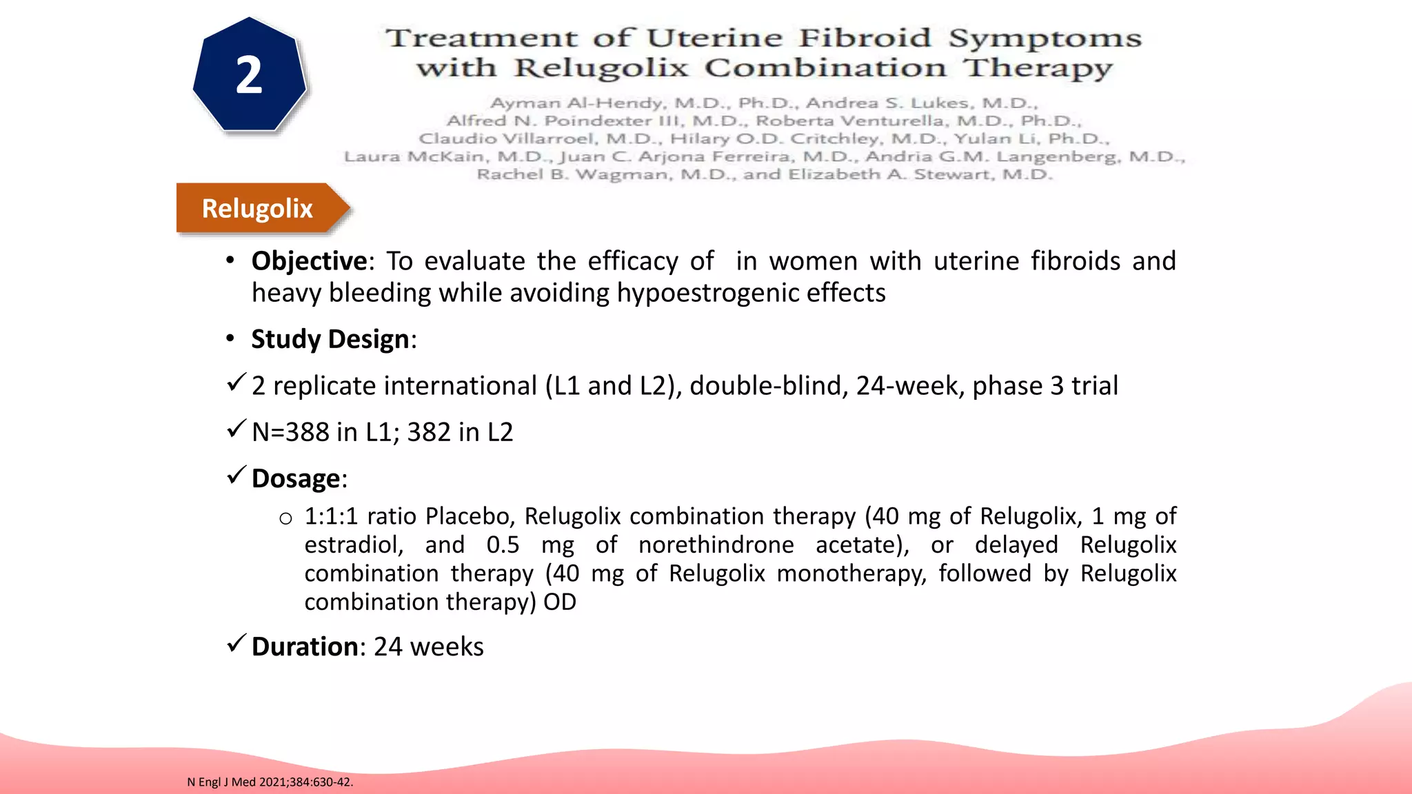 Medical Management of Fibroids | PPTX