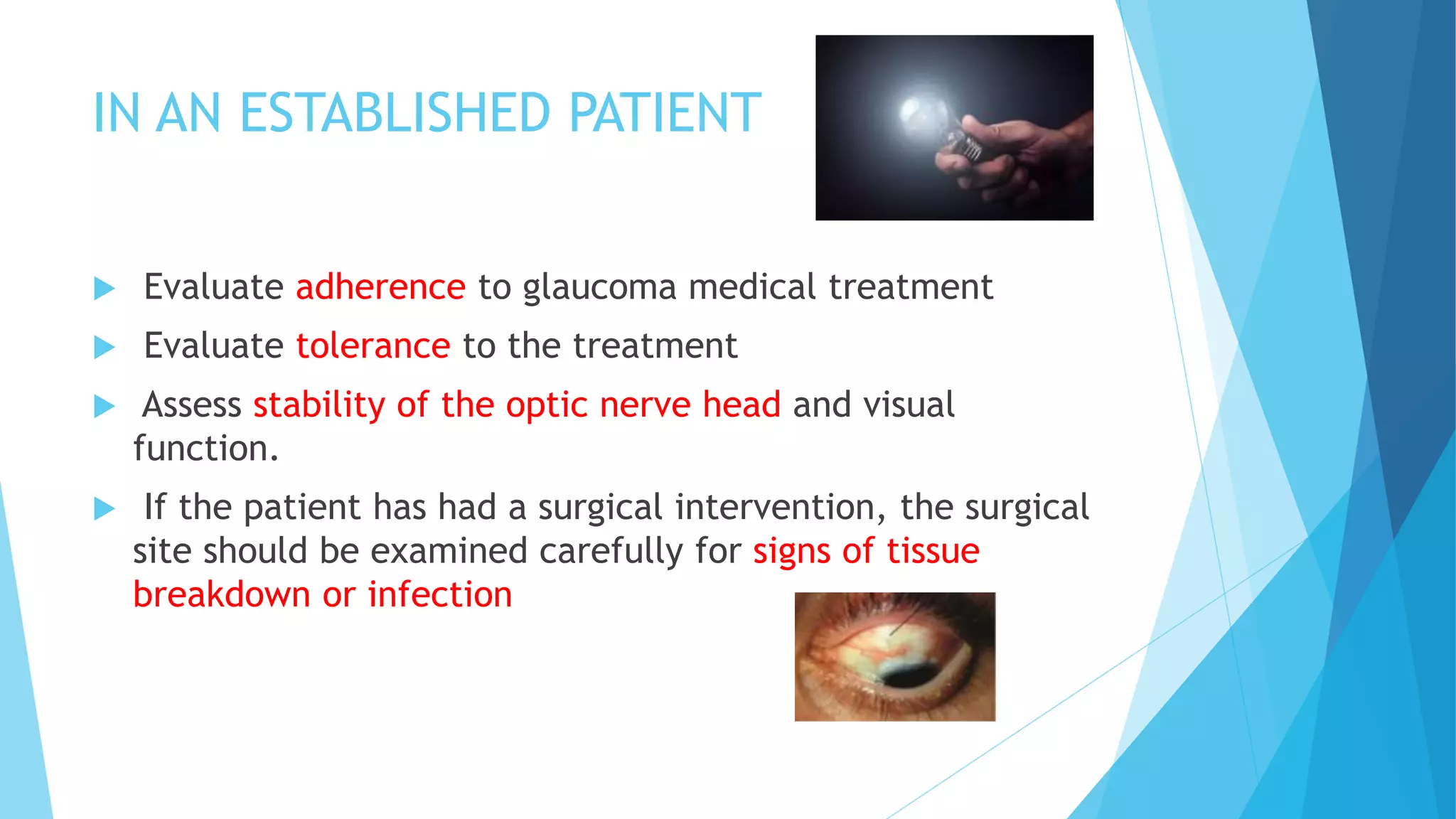 Medical management of glaucoma | PPTX